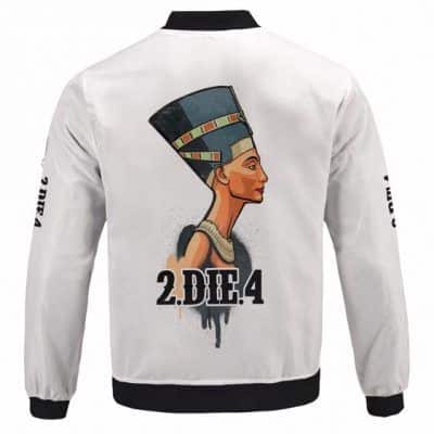 2Pac Egyptian Queen Nefertiti’s Tattoo 2 Die 4 Bomber Jacket