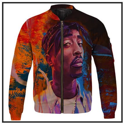 Best Tupac Shakur Bomber & Varsity Jackets | 2pac | Makaveli