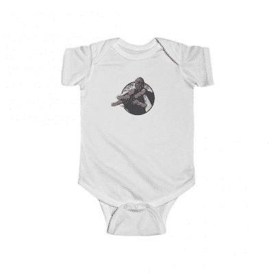 Out of Comics Biggie Smalls Reaching Hand Cool Baby Romper