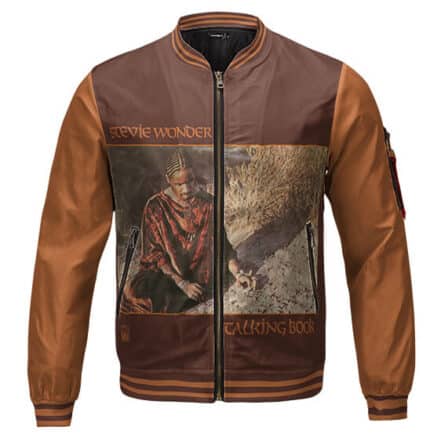 American Musician Stevie Wonder Talking Book Bomber Jacket