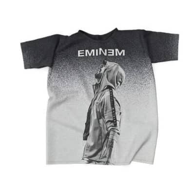 Rap Icon Eminem Side View Portrait Tee
