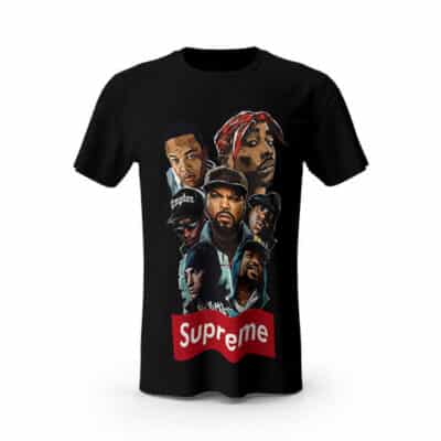 Supreme Greatest West Coast Rappers Tee