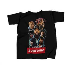 Supreme Greatest West Coast Rappers Tee