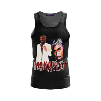 Makaveli Vintage Design Tupac Shakur Tank Top