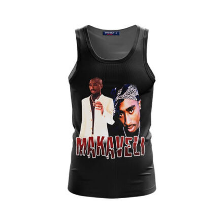 Makaveli Vintage Design Tupac Shakur Tank Top