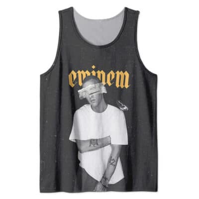 American Rapper Eminem Retro Art Tank Top