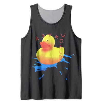 Astroworld Rubber Duck Logo Travis Scott Singlet - Rappers Merch
