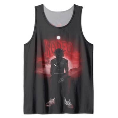 Rapper Travis Scott Full Body Design Tank Shirt