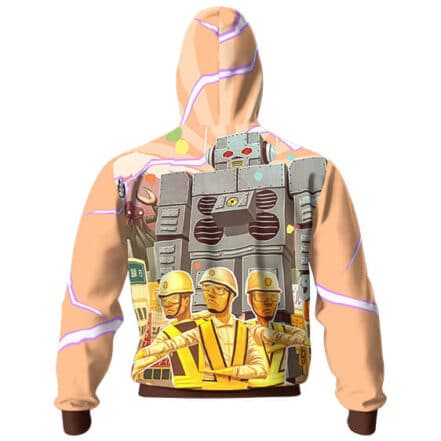 Tribute To The Beastie Boys Hand Art Zip Hoodie