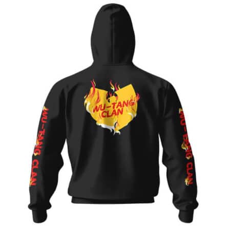 Wu-Tang Clan Members Logo Art Zip-Up Hoodie - Rappers Merch