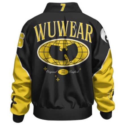 Wu-Tang Clan Legendary Weapons Typography Art Bomber Jacket