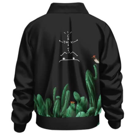 Cactus Jack Travis Scott Cactus Plants Design Bomber Jacket