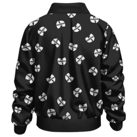 Rap Group Wu-Tang Clan Iconic Logo Pattern Bomber Jacket