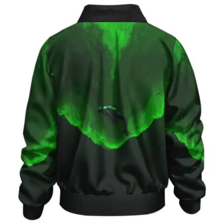 Travis Scott Cactus Jack Green Black Varsity Jacket