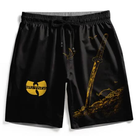 Wu-Tang Clan Samurai Sword Artwork Dope Swim Trunks
