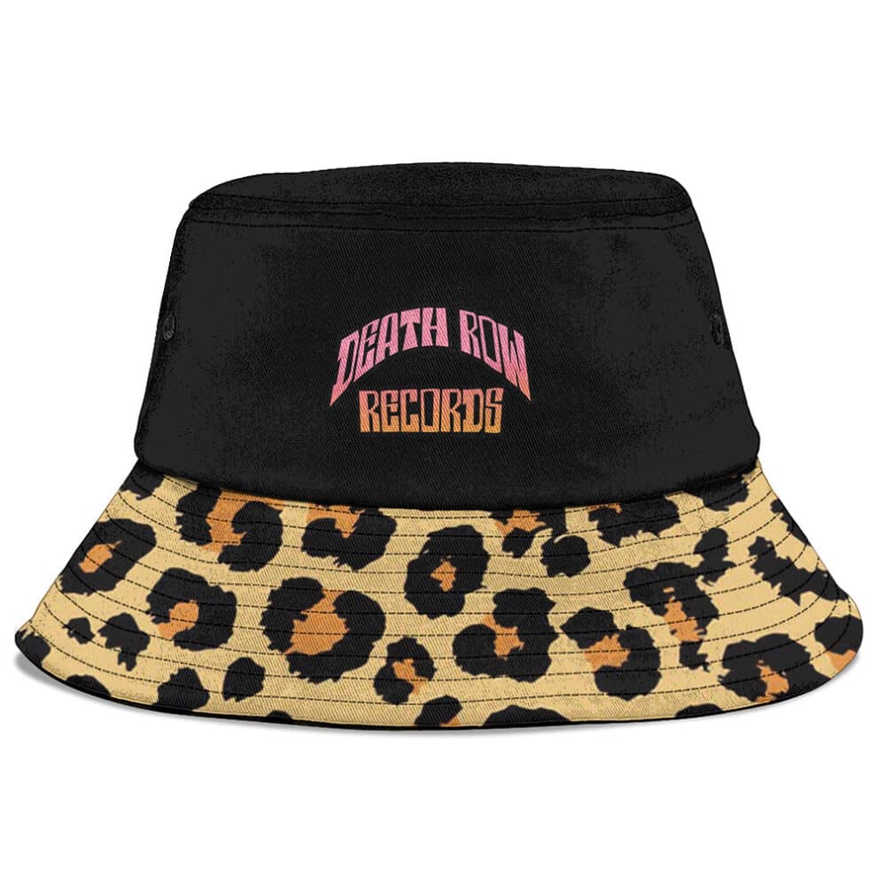 Snoop Dogg Dr. Bombay Death Row Records Animal Print Bucket Hat